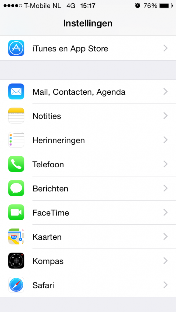 E-mail account instellen op de iPhone - xel academy