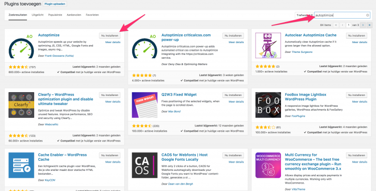 Css Javascript En Html Optimaliseren Met De Plugin Autoptimze Xel Academy