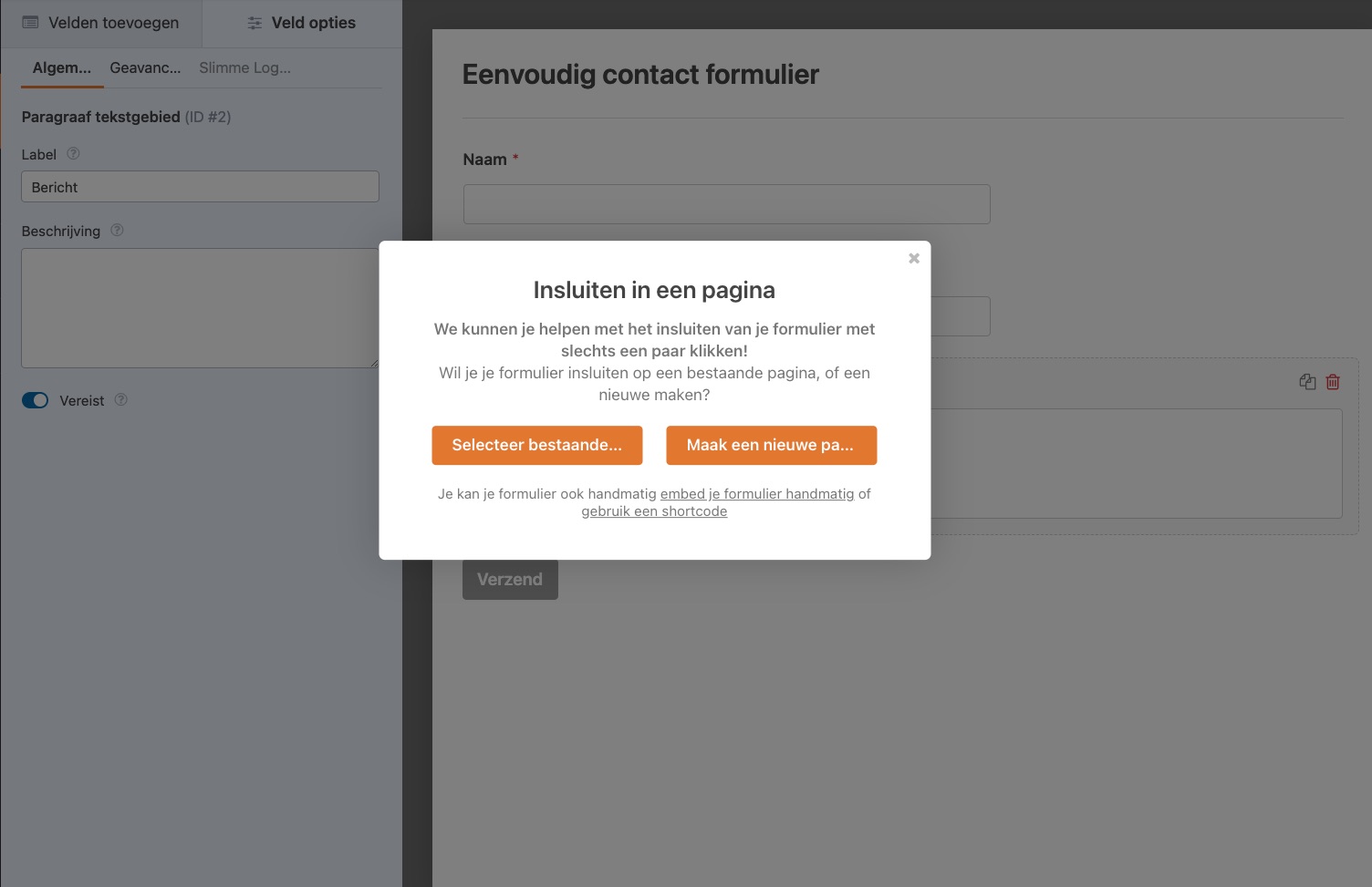 Contactformulier met WPForms – xel academy